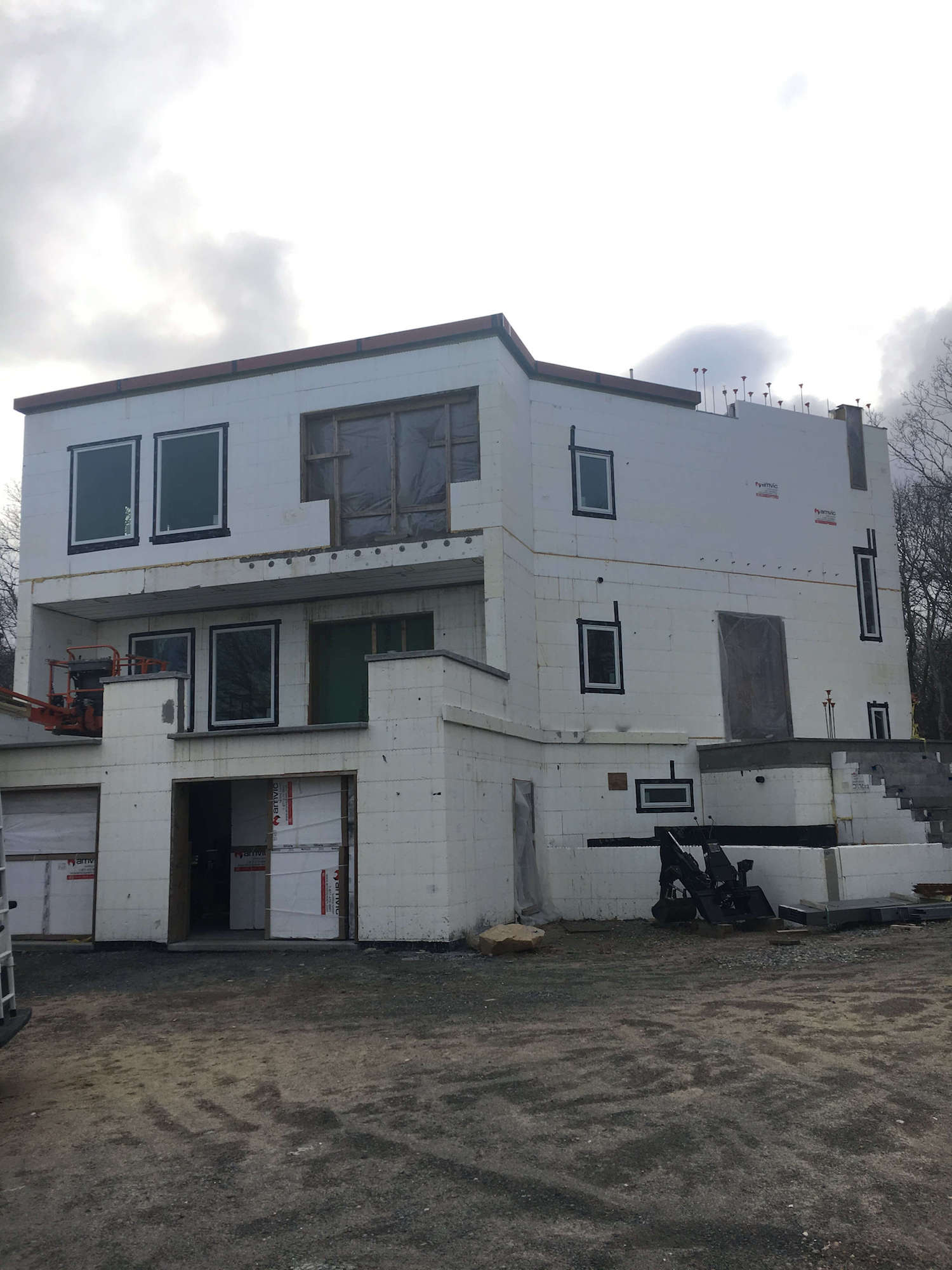 Case Study: Amvic™ ICF Home by Blue Green Building: Alleguard EPS Solutions