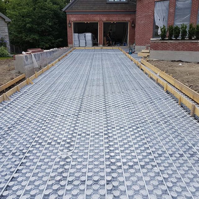 Case Study: Ampex Insulated Pex Panel Snow Melt Walkway Project in ...