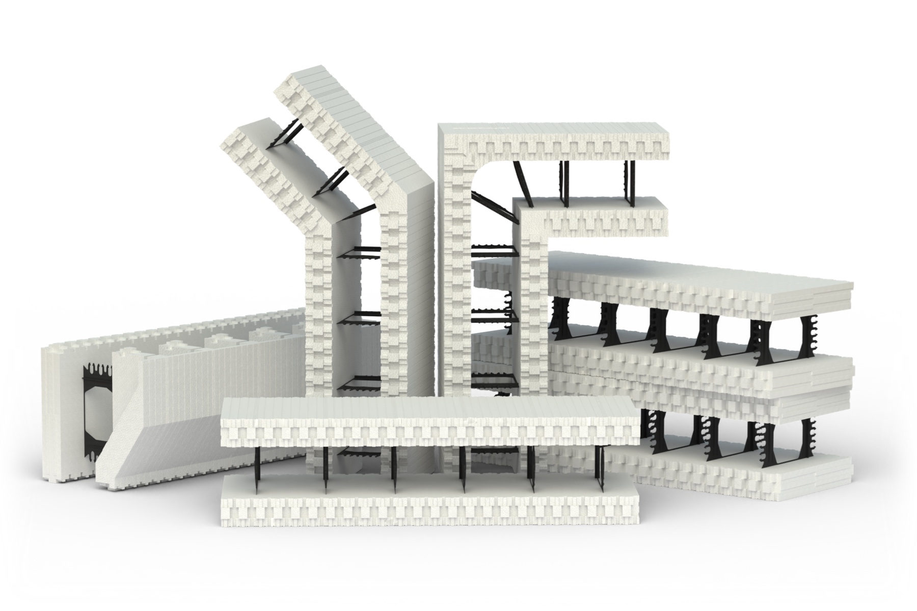 Amvic™ ICF Blocks: Buy R22 & R30 Insulated Concrete Forms | Alleguard