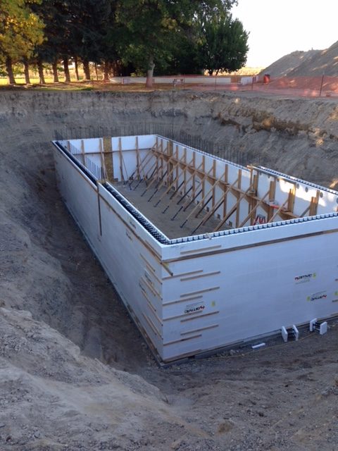 Case Study: Amvic™ ICF and Amdeck Squash Court Below Basement ...