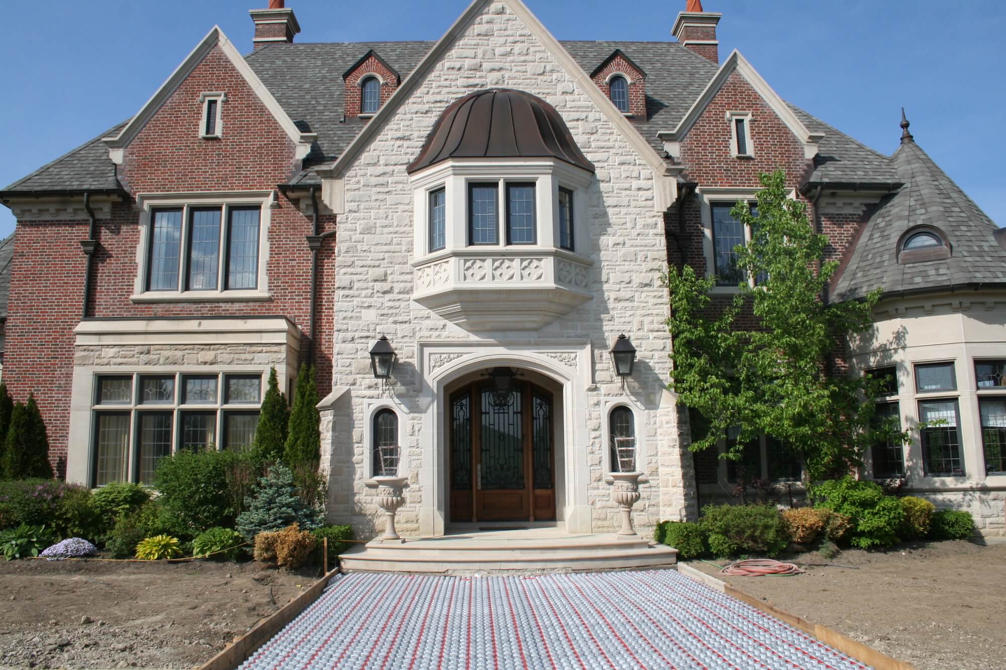 Case Study: Ampex Insulated Pex Panel Snow Melt Driveway in Ontario ...