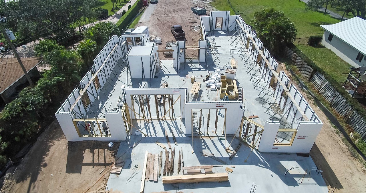 Case Study: Amvic™ ICF Kennedy Residence Florida: Alleguard EPS Solutions