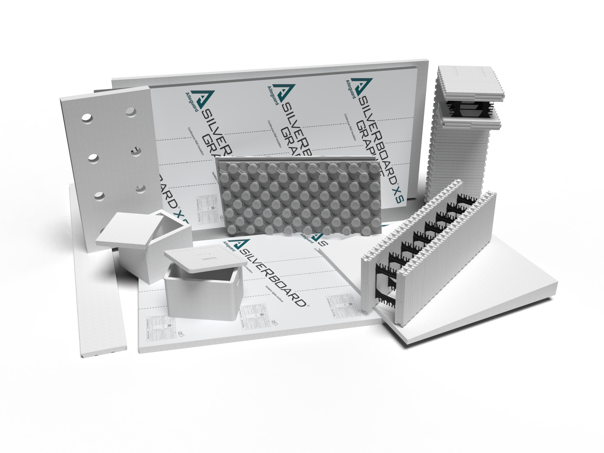 Amvic™ ICF Blocks: Buy R22 & R30 Insulated Concrete Forms | Alleguard