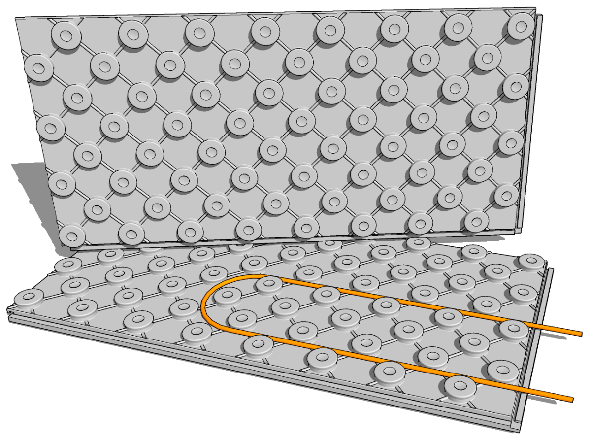 Ampex: Hydronic Radiant Floor Heating & Pex Panels | Alleguard